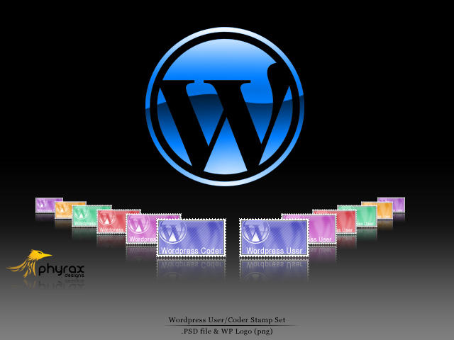 Wordpress Stamp Series 1 by PhyraxDesigns on DeviantArt