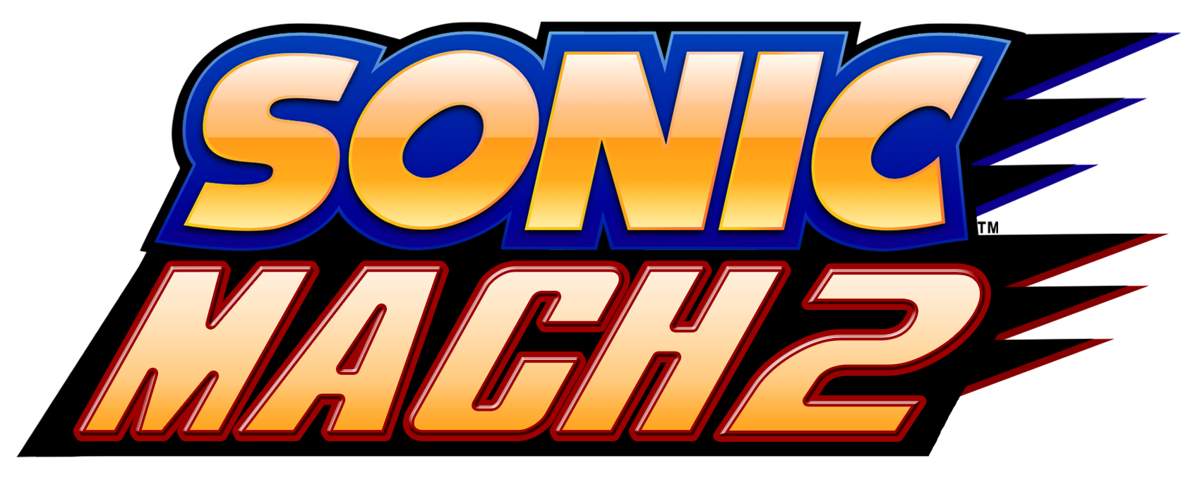 Sonic Mach2 Logo (FAN-MADE) by TheReturningShadow on DeviantArt