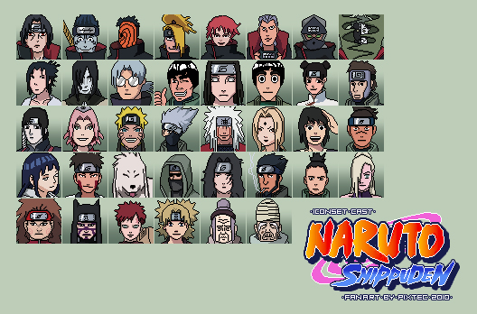 Naruto Icons by pixtec on DeviantArt
