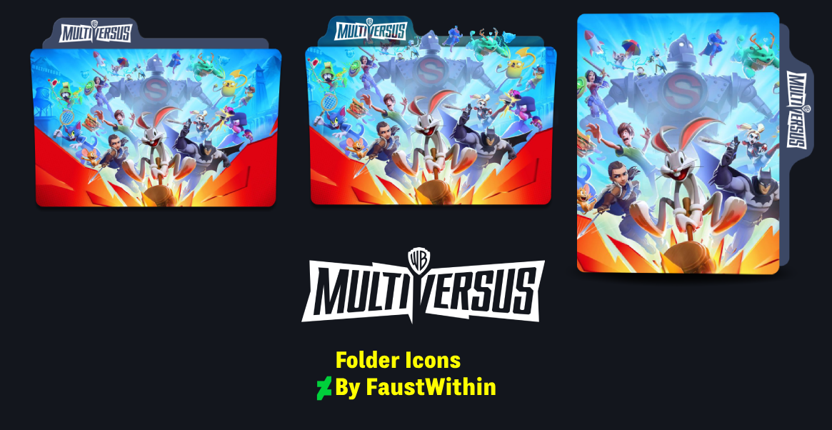 MultiVersus Folder Icons by FaustWithin on DeviantArt