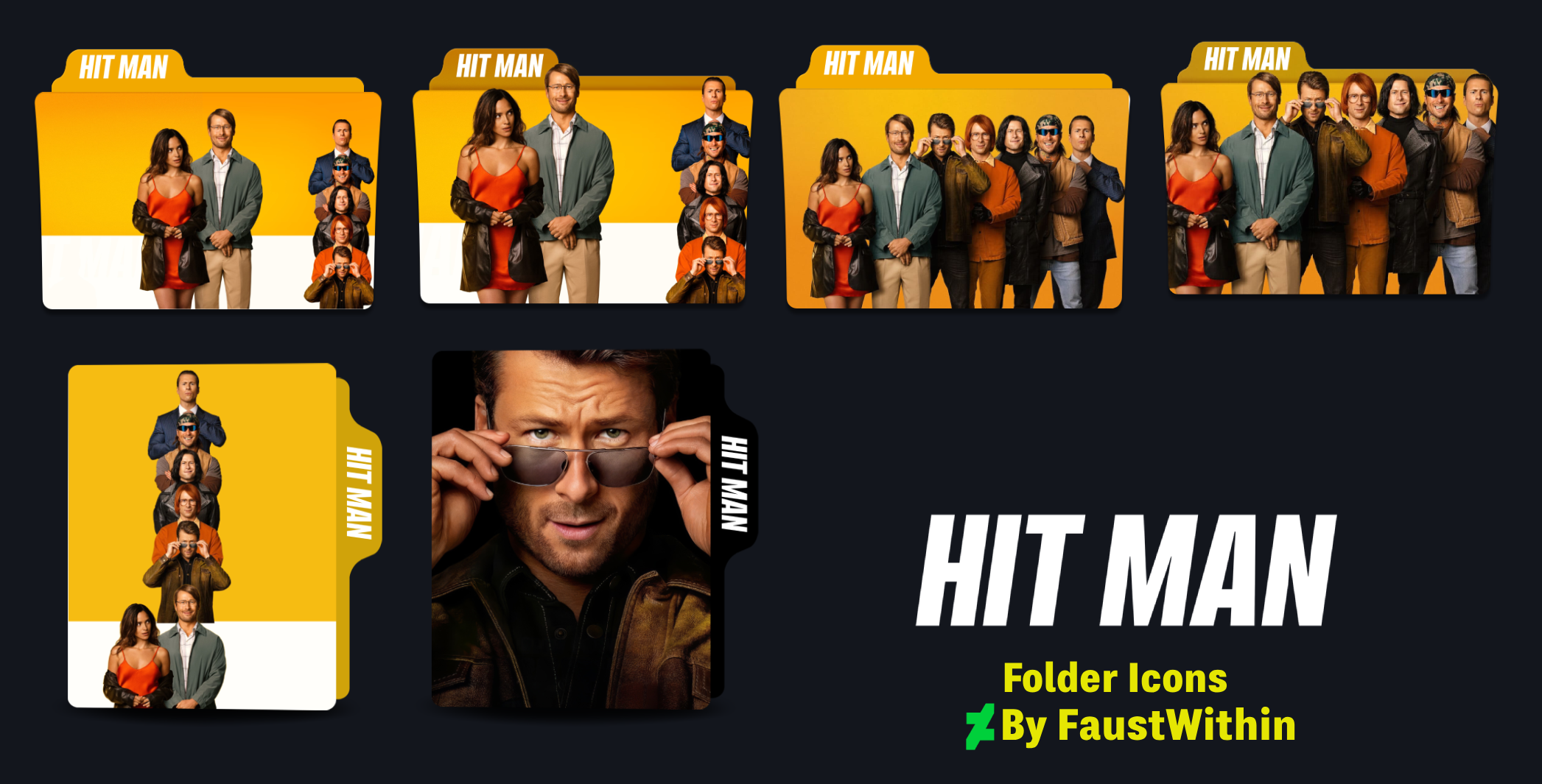 Hit Man Folder Icons by FaustWithin on DeviantArt