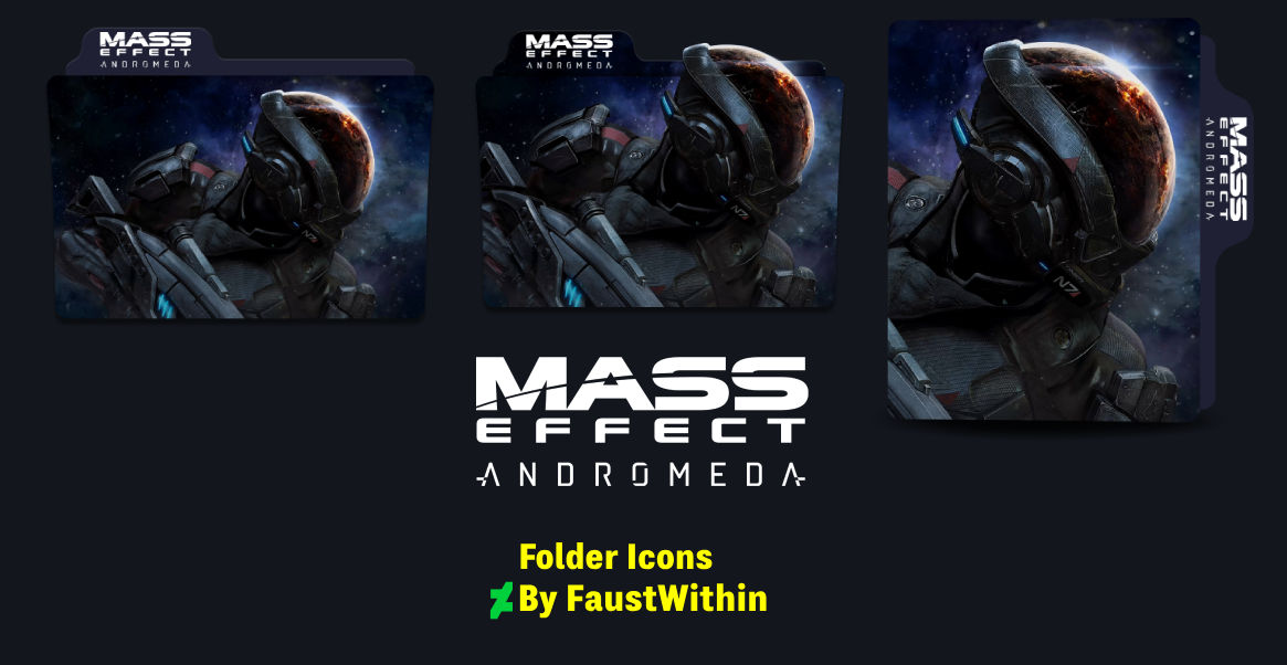 Mass Effect Andromeda Folder Icons by FaustWithin on DeviantArt