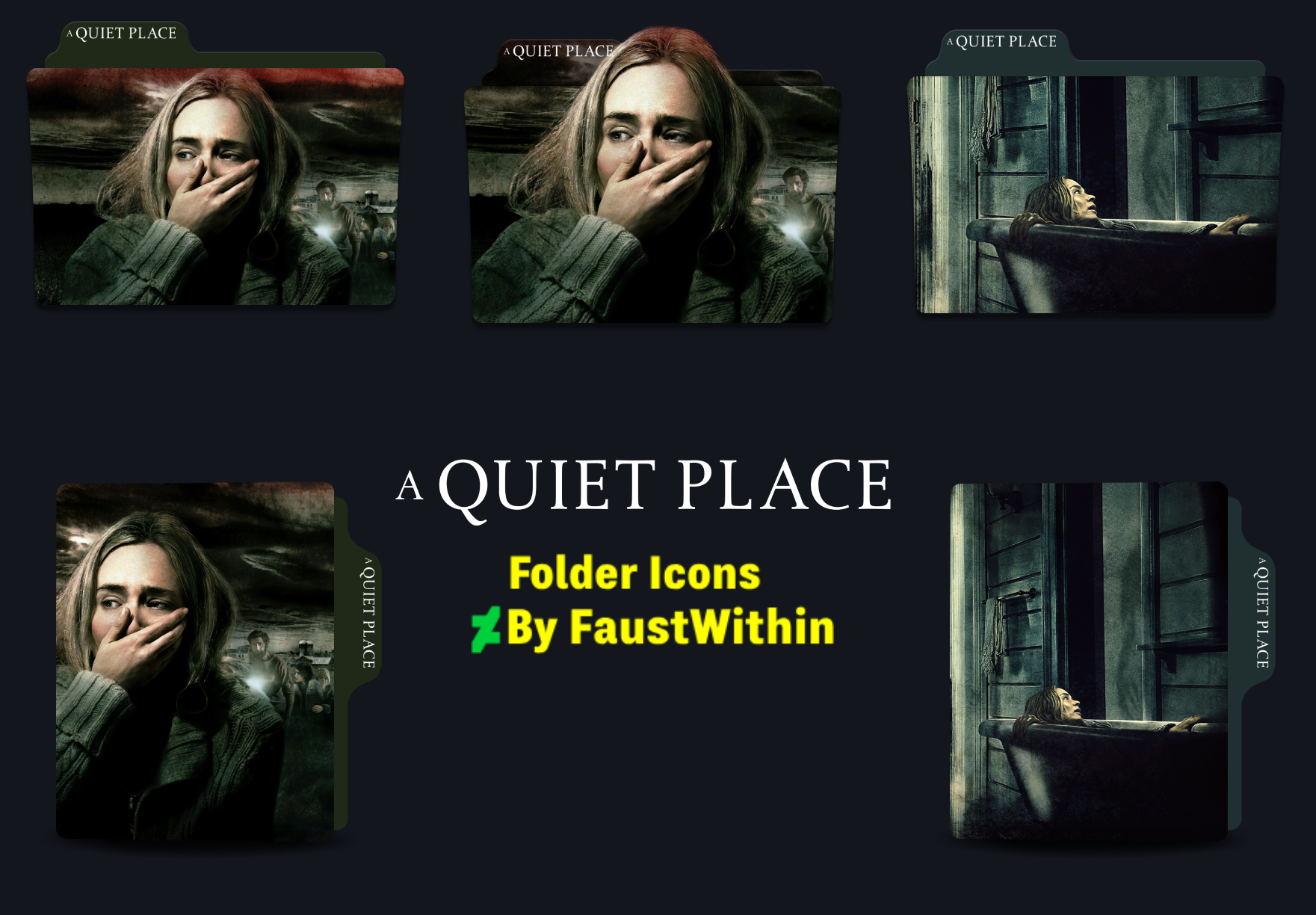 A Quiet Place Folder Icons by FaustWithin on DeviantArt