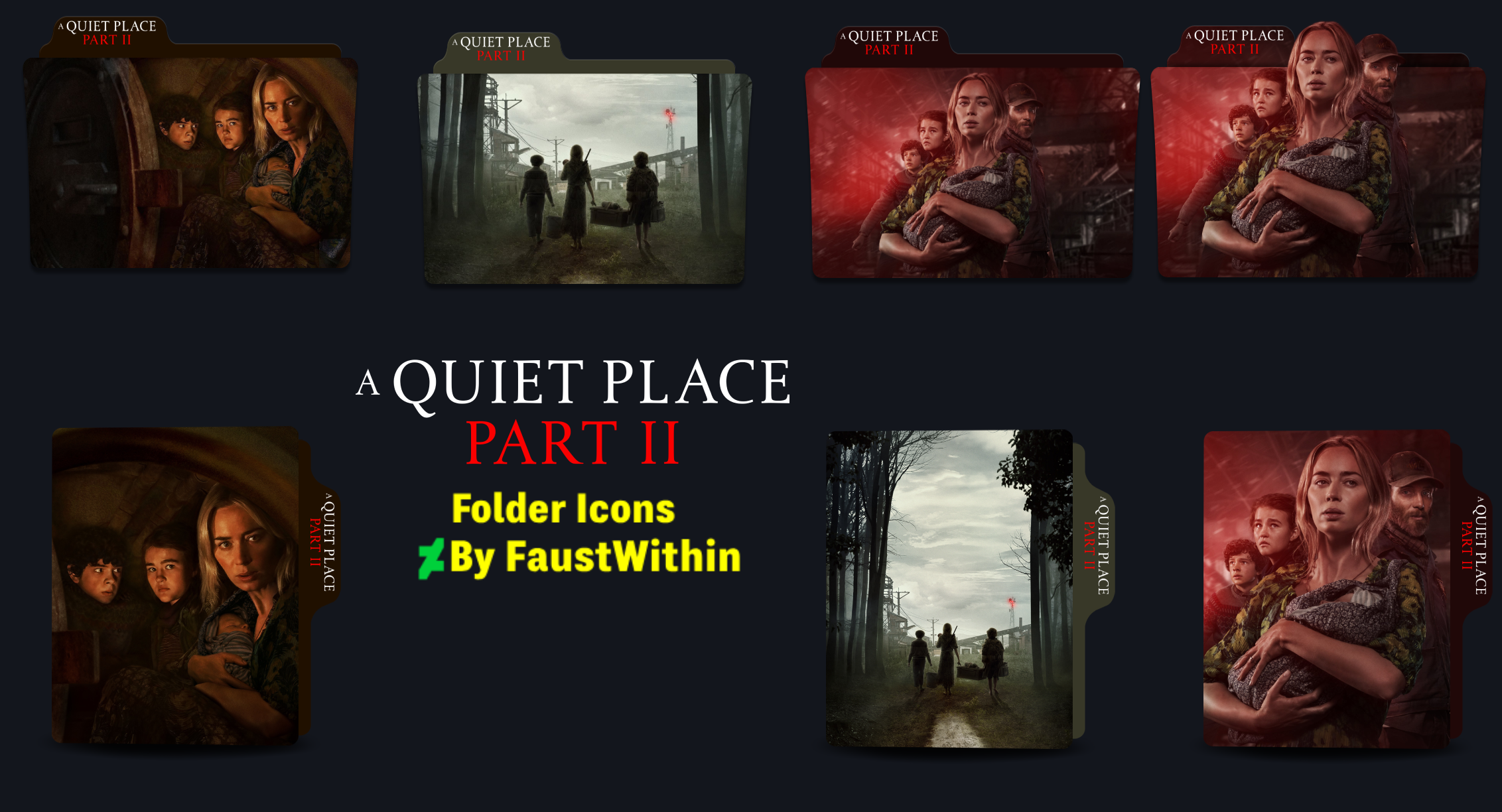 A Quiet Place Part II Folder Icons by FaustWithin on DeviantArt