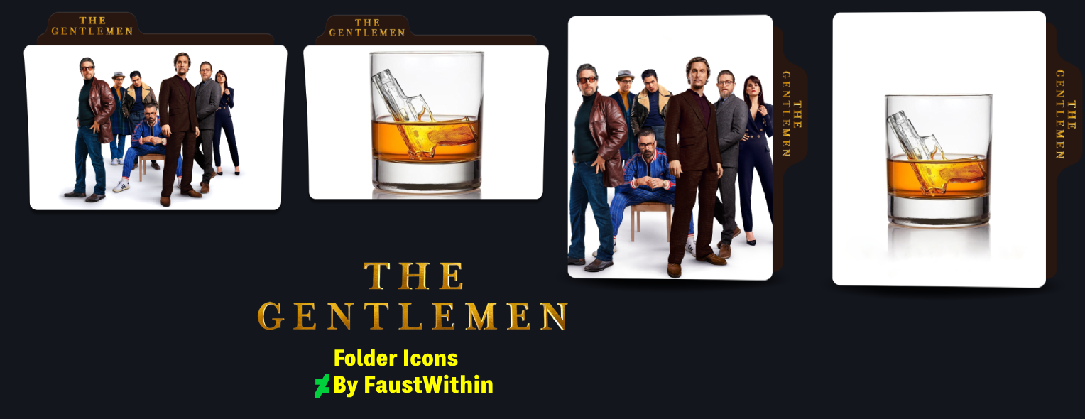 The Gentlemen (2019) Folder Icons by FaustWithin on DeviantArt