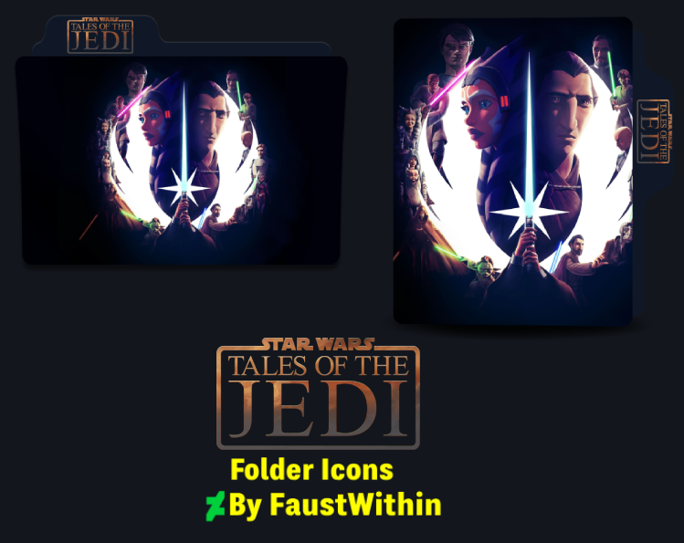 Star Wars Tales of the Jedi Folder Icons by FaustWithin on DeviantArt