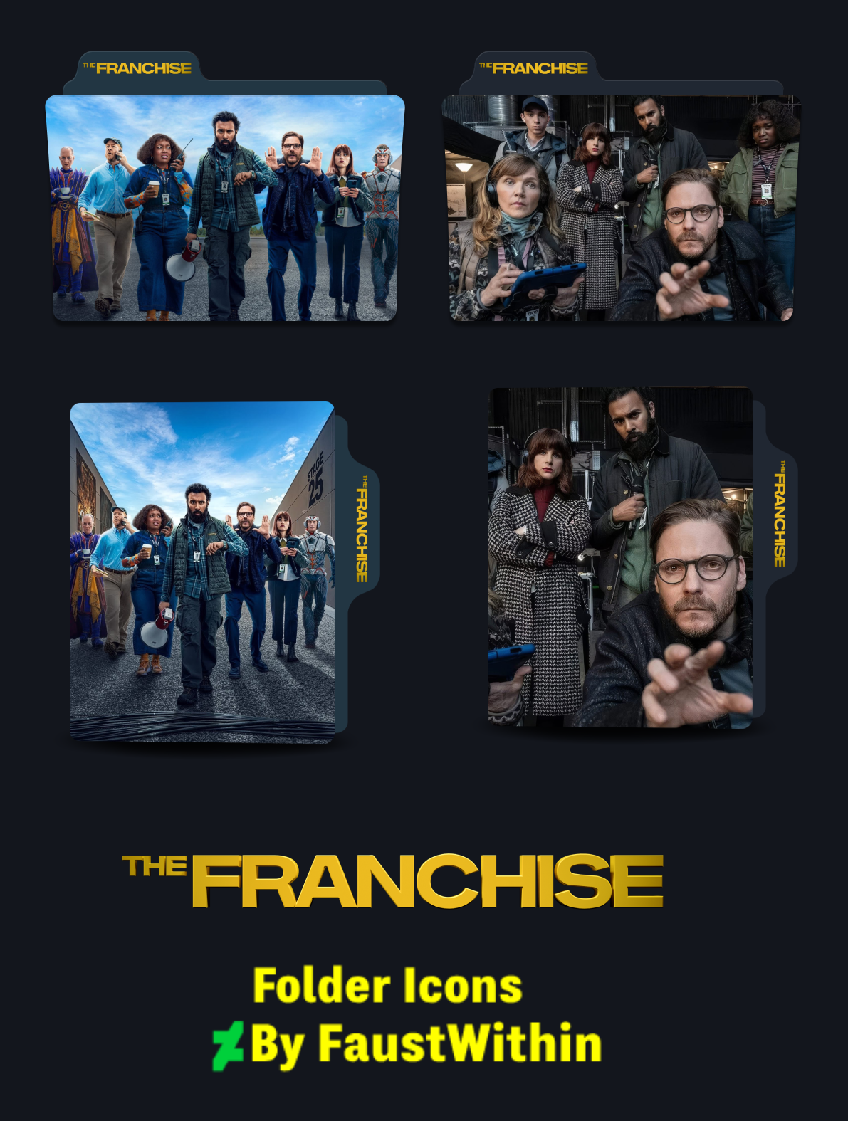 The Franchise Folder Icons by FaustWithin on DeviantArt