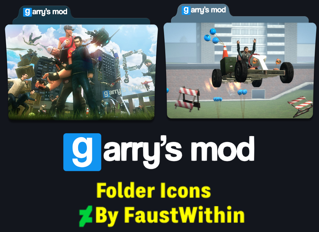 Garry's Mod Folder Icons by FaustWithin on DeviantArt