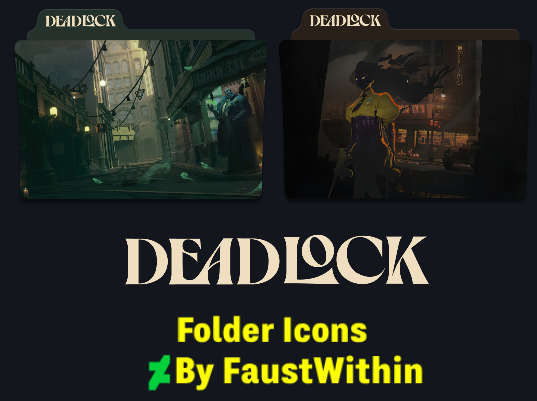 Deadlock Folder Icons by FaustWithin on DeviantArt