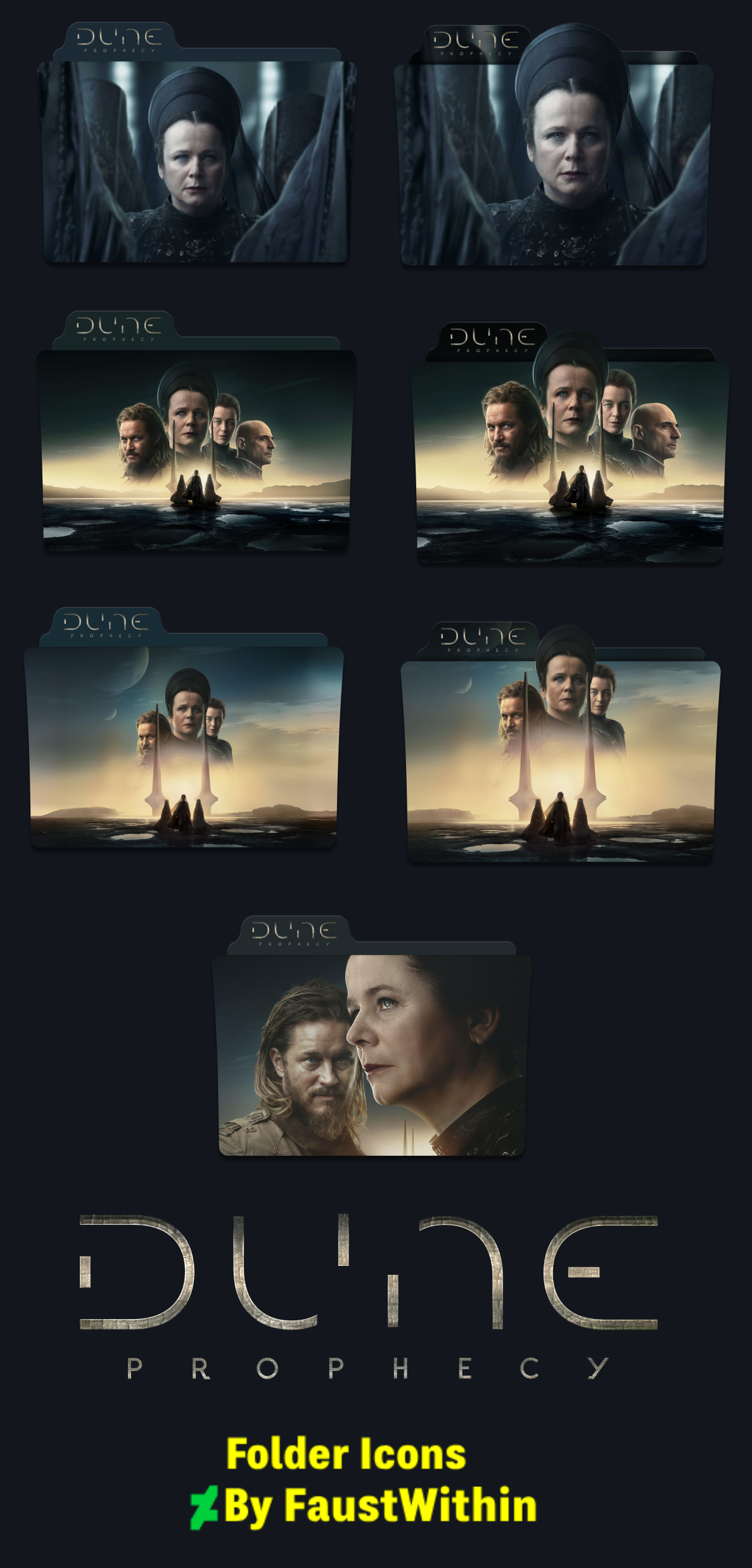 Dune Prophecy Folder Icons by FaustWithin on DeviantArt