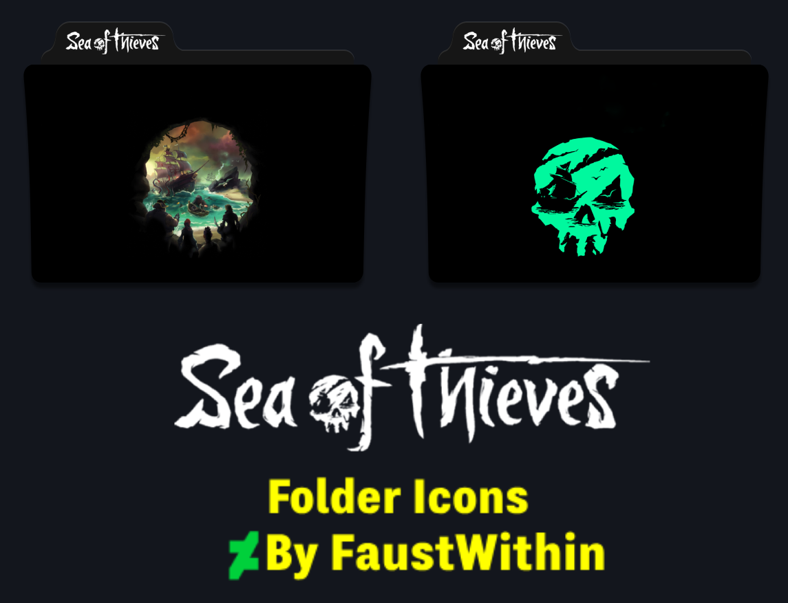 Sea of Thieves Folder Icons by FaustWithin on DeviantArt