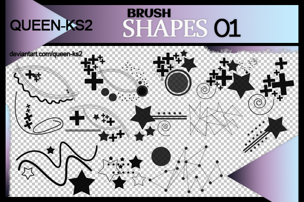 Brush Shapes 01 by Queen-KS2 on DeviantArt