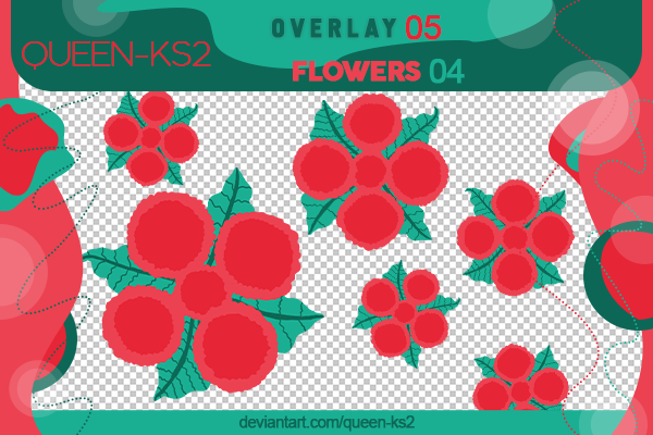 Overlays 05 - Flowers 04 by Queen-KS2 on DeviantArt