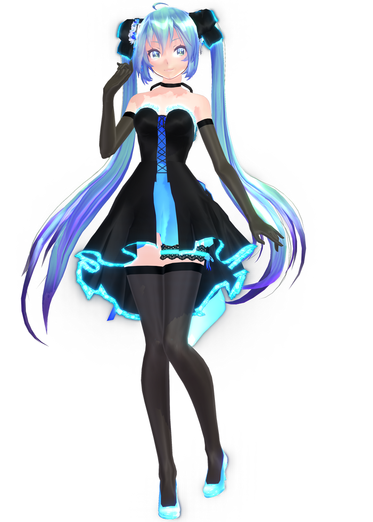 Model DL TDA IYDD Hatsune Miku Remastered By ToastWolfSelever On DeviantArt