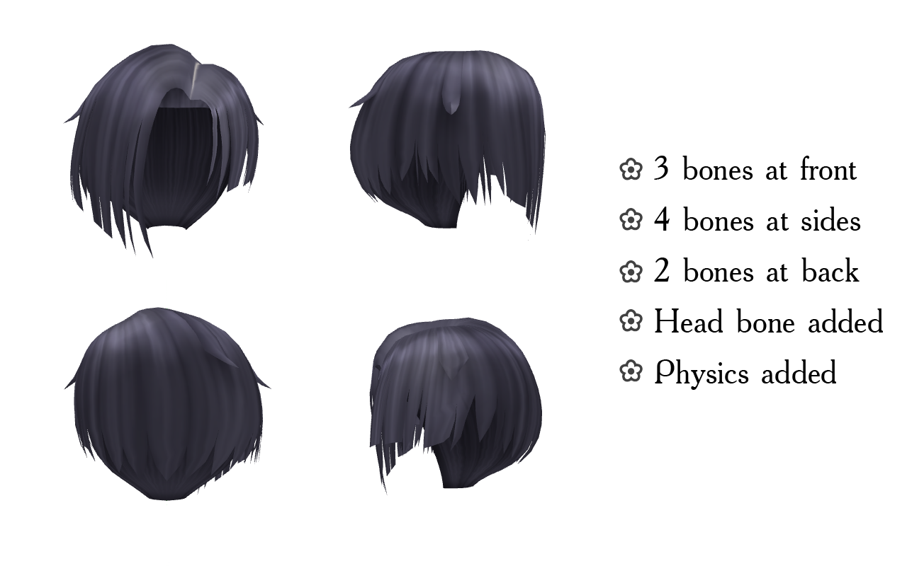 MMD PL2 Bob cut - DL by tweekcrystal on DeviantArt