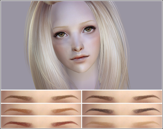 TS2: Brows pack 01 - DL by tweekcrystal on DeviantArt