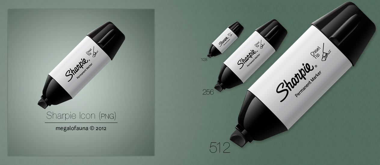 The Chisel-tip Sharpie by megalofauna on DeviantArt