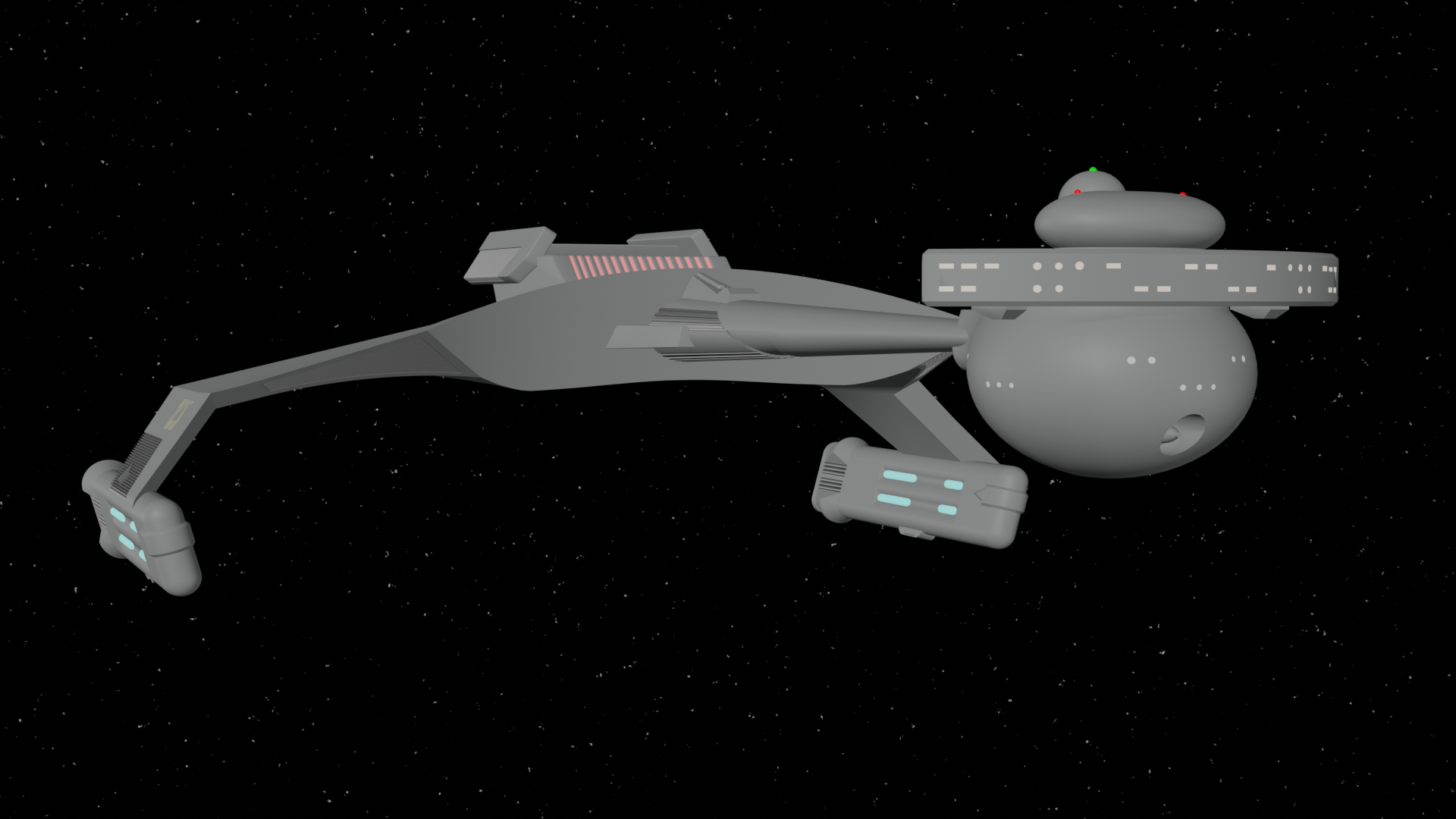 Klingon D7 My Version by Snowdog3852 on DeviantArt