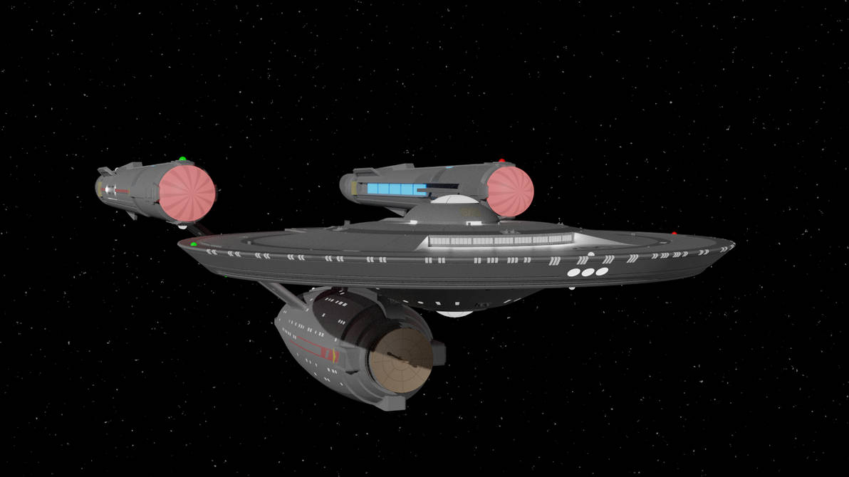 SNW Enterprise Season 1 obj by Snowdog3852 on DeviantArt