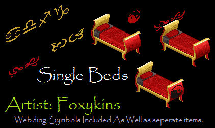 Single Beds with Designs by furcpatchclub on DeviantArt