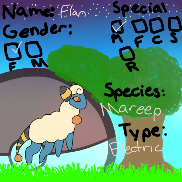 Flan ref by Jelliot21 on DeviantArt