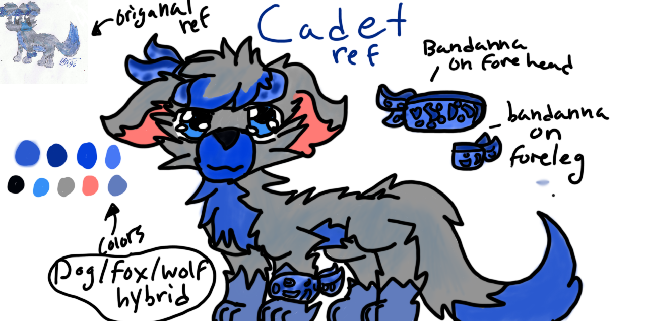 Cadet Ref sheet by Noonatic on DeviantArt