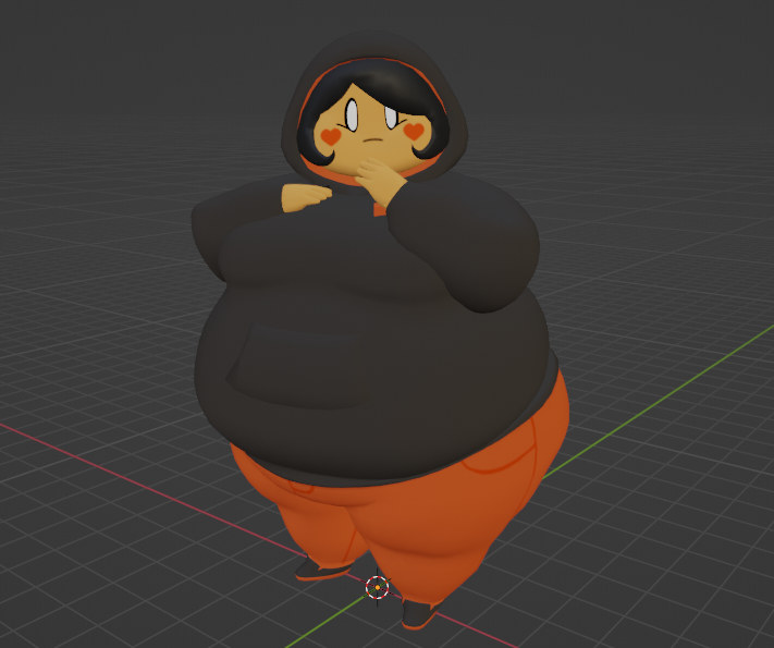 Rellenita Blender and VRChat model by goody2shoos88 on DeviantArt