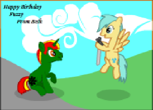 Happy Birthday Fuzzy by Bethiebo on DeviantArt