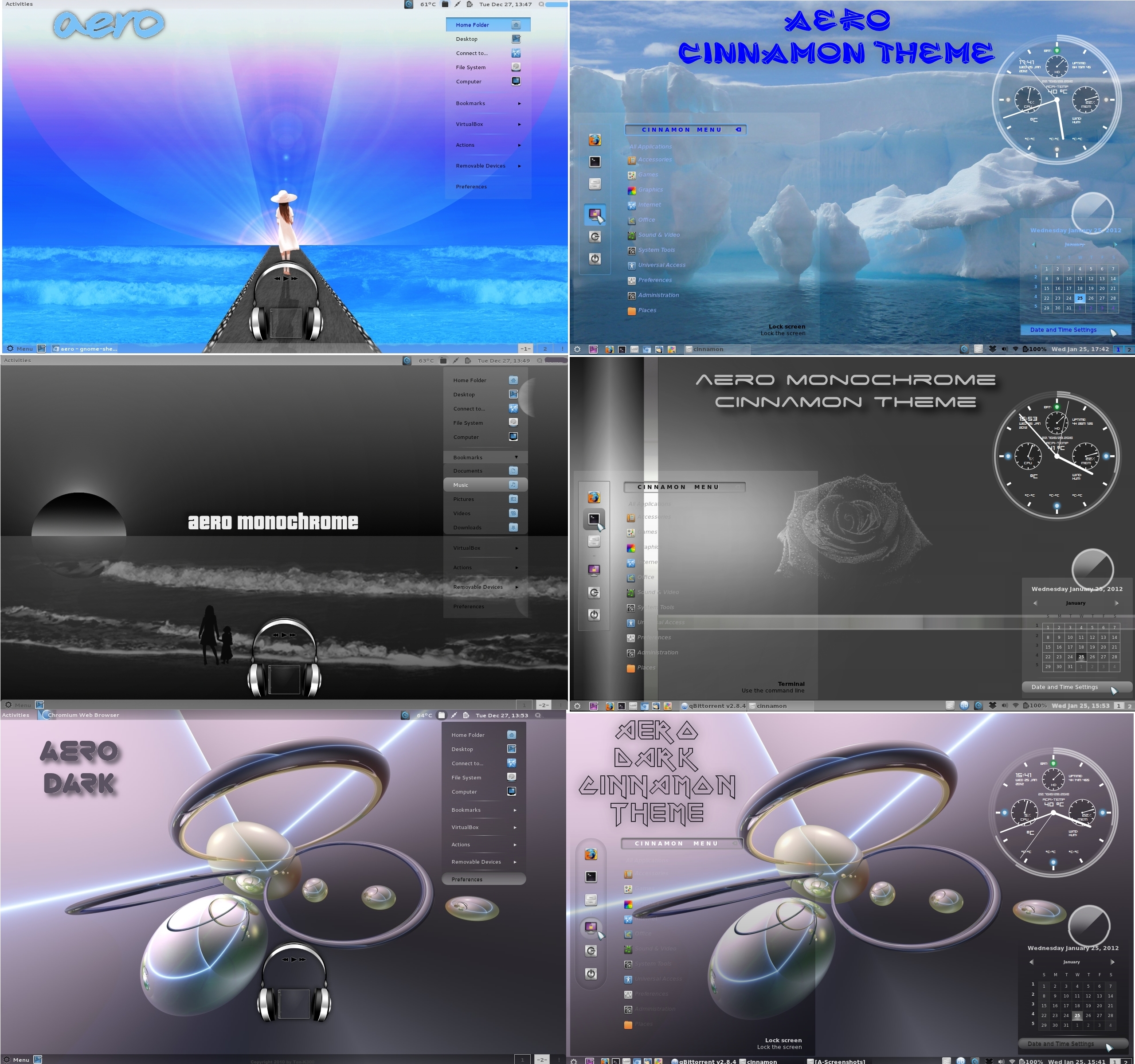 Gnome Desktop Theme Packages