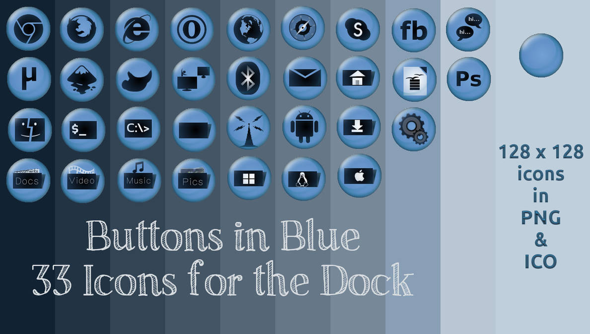 Buttons in Blue by rvc-2011 on DeviantArt
