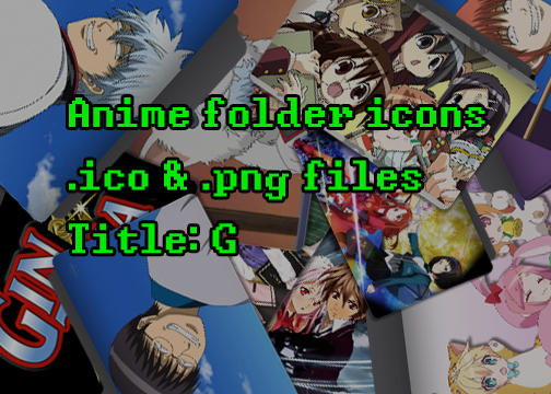 Anime Custom Folder Icons Title: G by blawusch on DeviantArt