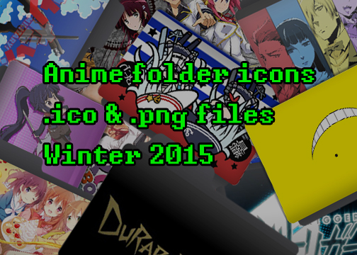 Anime Folders Winter 2015 by blawusch on DeviantArt