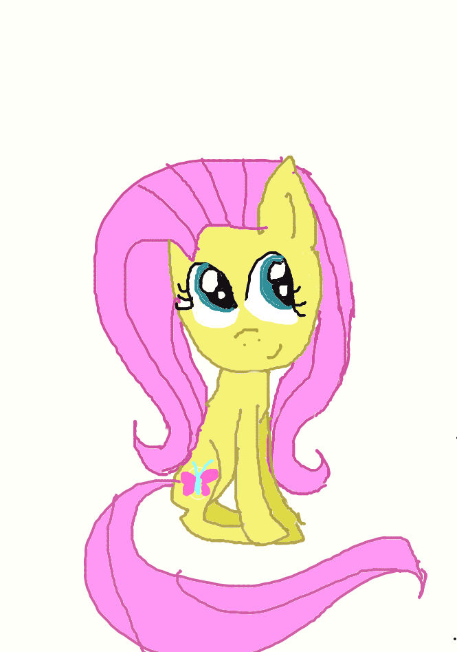 Thoughtful Thinking--Fluttershy by CupcakeCrazy43 on DeviantArt