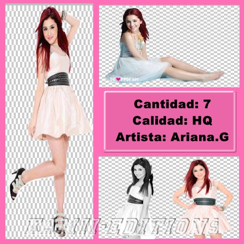 PedidoPNGdeArianaGrandeByKamii-Editions by KamiiRosales on DeviantArt