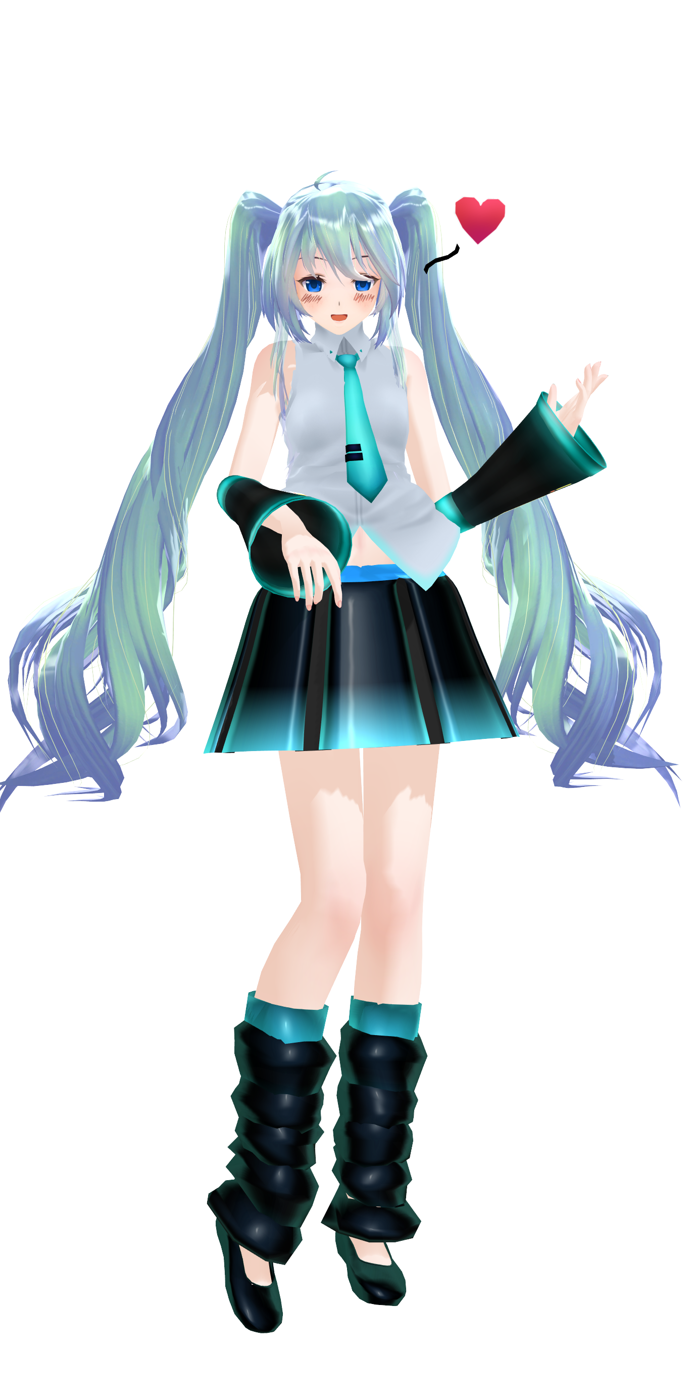 Hatsune Miku+ DL (50 watchers Gift) by YugiFazbear on DeviantArt