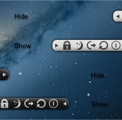 Rainmeter Shutdown Panel by medi-dadu on DeviantArt