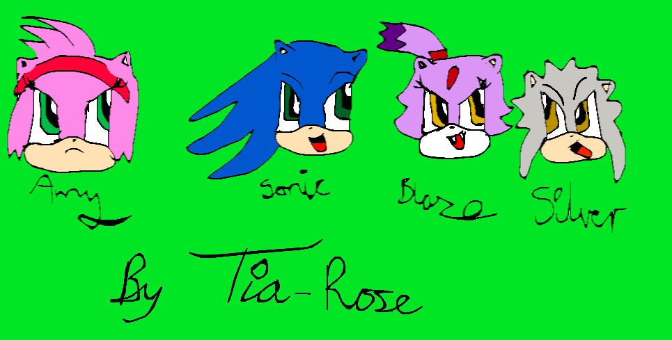 Sonic ppl by Tia-Rose on DeviantArt