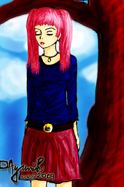 Confident Girl Colourful by AyumikSecret on DeviantArt