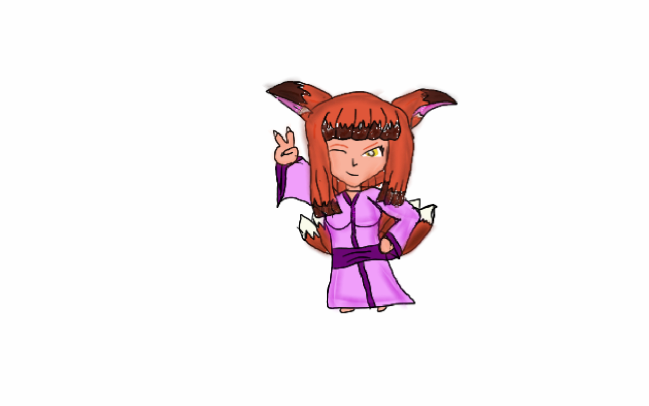 Fox Girl Chibi By Sowrdanddove On Deviantart