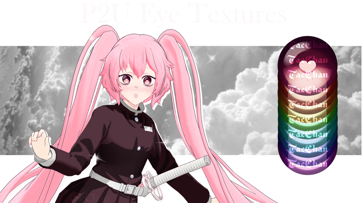 MMD P2U Heart Eye Textures By TacChan by TacChan666 on DeviantArt