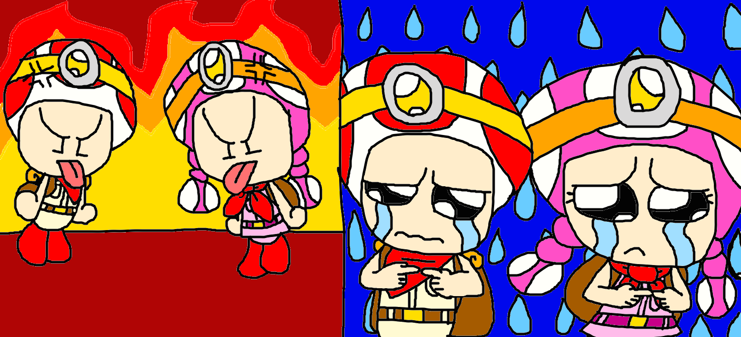 Captain Toad and Toadette Gets Upset by PokeGirlRULES on DeviantArt