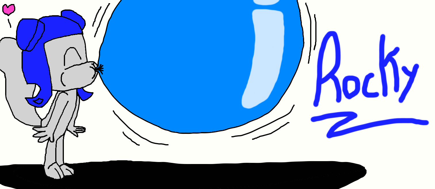 Rocky's Big Bubble by PokeGirlRULES on DeviantArt