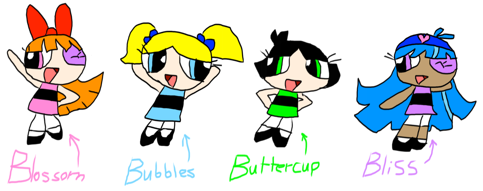 Powerpuff Girls 2016 (My Style) by PokeGirlRULES on DeviantArt