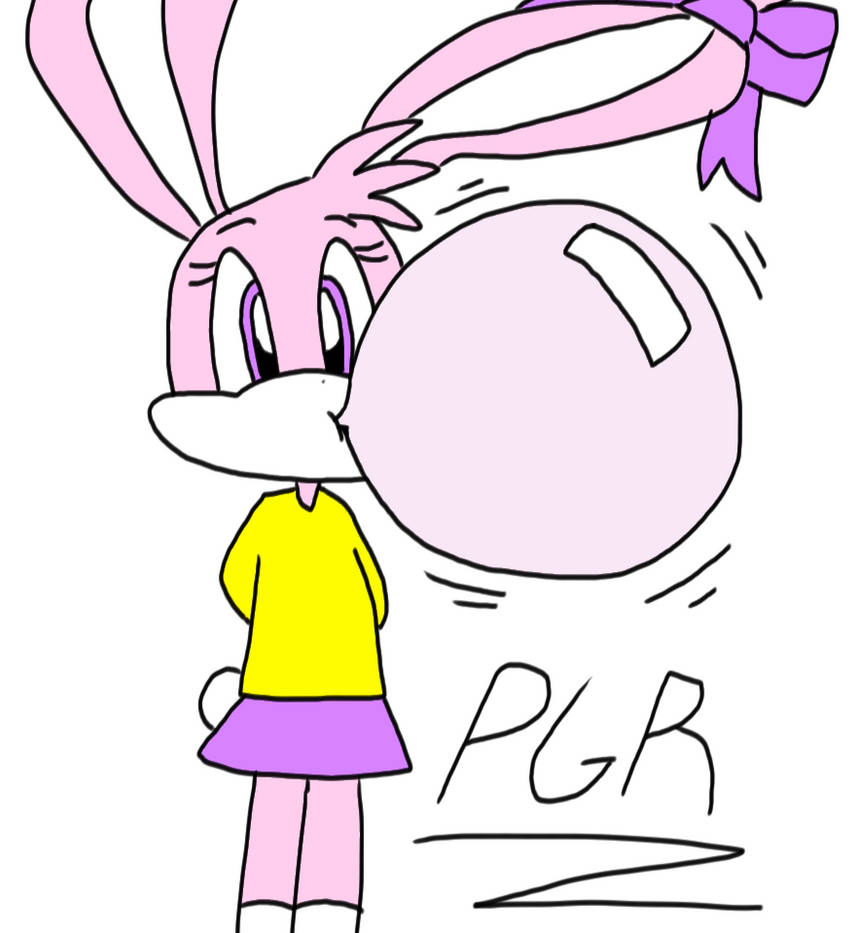Bubble Gum Babs Bunny by PokeGirlRULES on DeviantArt