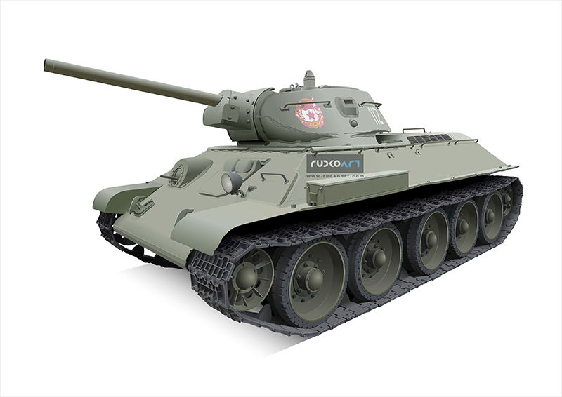Vector battle tank of WWII by Rubikmaster90 on DeviantArt