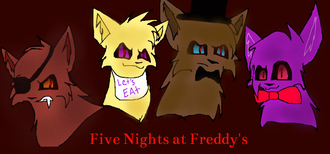 Five Nights At Freddy's *cat version* by ToxicKltty on DeviantArt