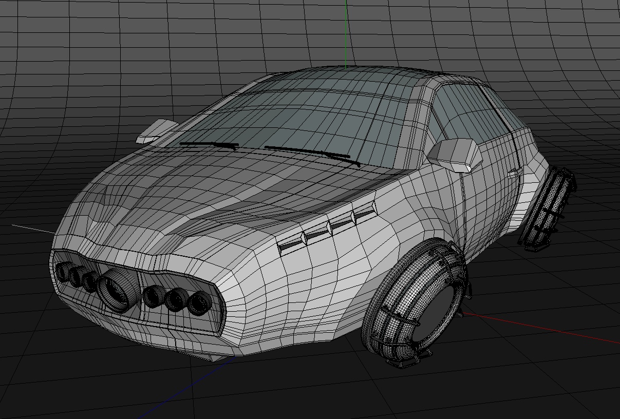 Floating Concept Car OBJ by deviant-dentex on DeviantArt