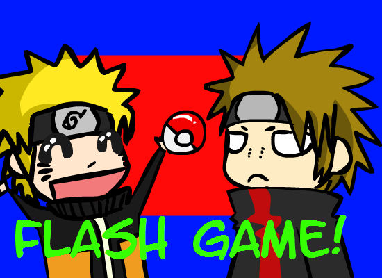 Flash Game: Pokemon + Naruto by FancyPancakes on DeviantArt