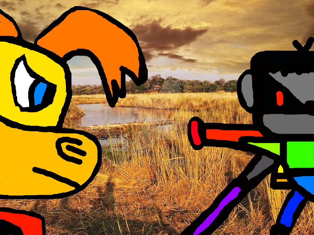 rayman vs mega kevin by Kevincarlsmith on DeviantArt