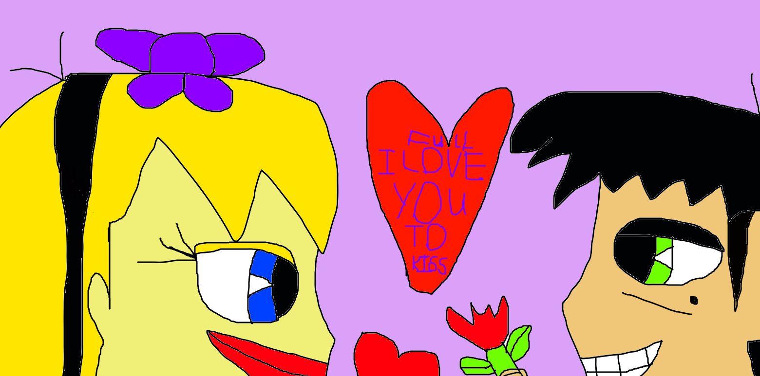 kevin and jenny in love to kiss by Kevincarlsmith on DeviantArt